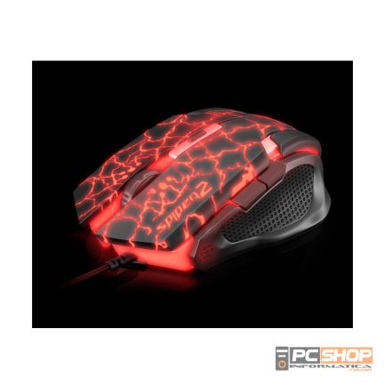 Mouse Gamer Fortrek Spider 2 2400dpi USB Preto/Vermelho OM-705 - PCSHOP ...